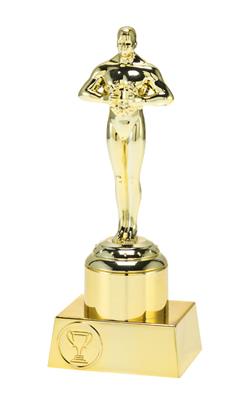 Trophée Oscar, Trophée avec plaque personnalisée, Oscar- my-trophy.com